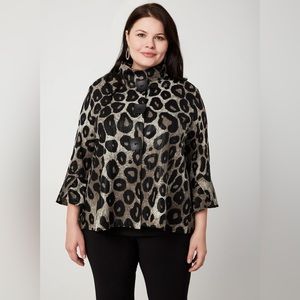 Frank Lyman Design | Jackets & Coats | Frank Lyman Design Leopard Print ...